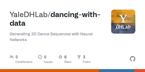 Github Yaledhlab Dancing With Data Generating D Dance Sequences With Neural Networks