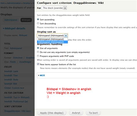 view doesn t sort according to native draggable weight [ 1569964