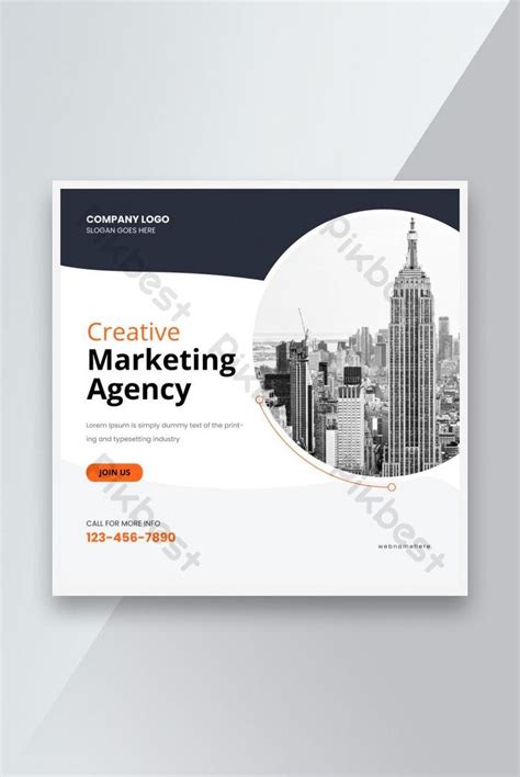 디지털 마케팅 소셜 미디어 및 인스타그램 포스트 템플릿 배너 Eps 무료 다운로드 Pikbest