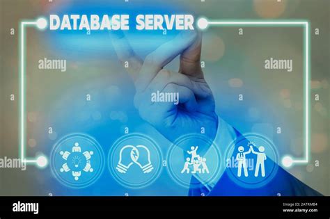 Handwriting Text Writing Database Server Conceptual Photo Uses A Database Application That