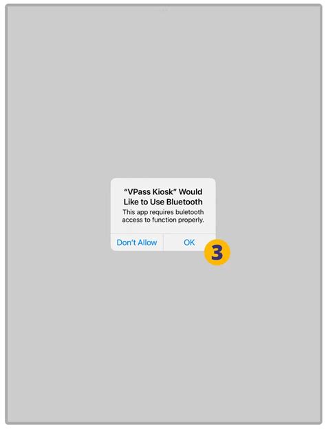 Kiosk Setup Ipad App Vpass