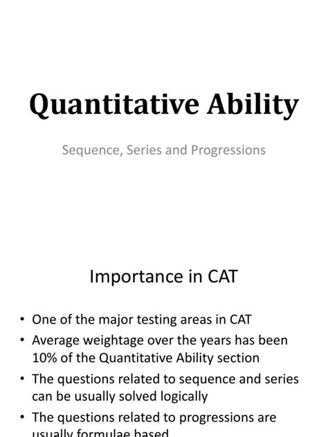 Pdf Sequence Series And Progressions Dokumentips