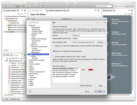 Eclipse Ide For Java And Dsl Developers Download Mac Softpedia