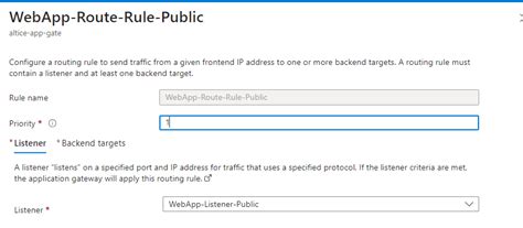 Azure Application Gateway Error 80 Microsoft Qanda