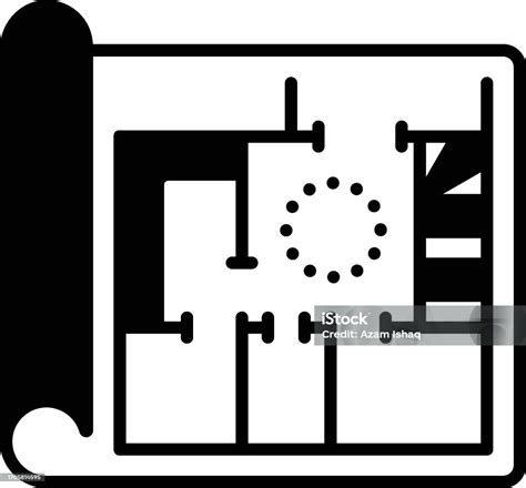 프로젝트 벡터 아이콘 디자인 핸디맨 서비스 기호 주택 수리 기호 토목 공학 및 건축 계약자 스톡 일러스트레이션 사이트 청사진 및 다이어그램 개념의 자세한 표현 3차원 형태에