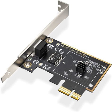 Card Mạng Pcie 1x To Lan Ethernet 2 5 Gbe