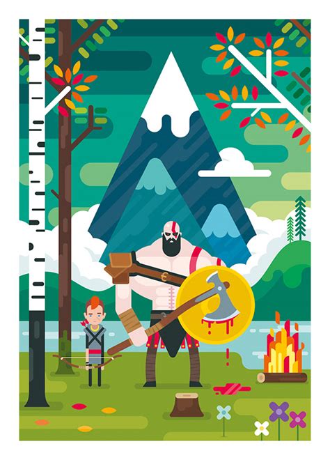 God Of War Fan Art Behance