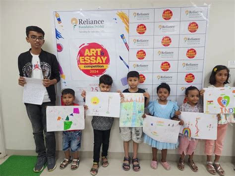 Ram Krishna Tiwary On Linkedin Reliance Foundation Drishti Art And Essay