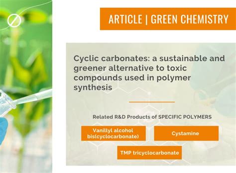 Specific Polymers On Linkedin Greenchemistry Polymers Sustainability Research