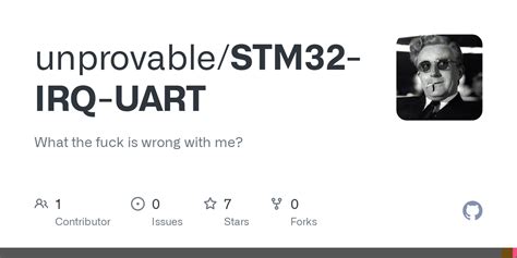 Github Unprovablestm32 Irq Uart What The Fuck Is Wrong With Me