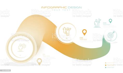인포그래픽 아이콘이 있는 타임라인 다이어그램 스톡 일러스트레이션 타임라인 시각 자료 인포그래픽 원 숫자 3 3에 대한 스톡 벡터 아트 및 기타 이미지 Istock