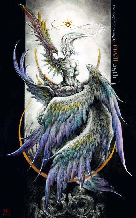 Meimaro Sephiroth Final Fantasy Final Fantasy Vii Commentary Request Boy Angel Wings
