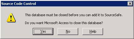 Using Visual SourceSafe Integrating VSS With Access 2007 Dynamsoft
