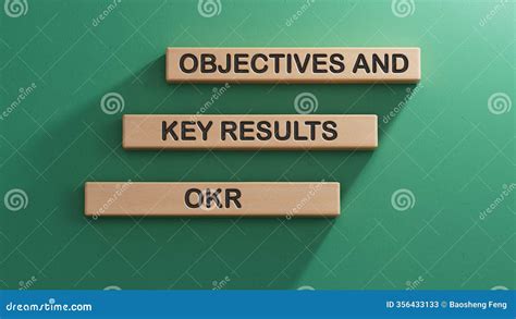 OKR Objectives And Key Results Goal Setting Framework Vector