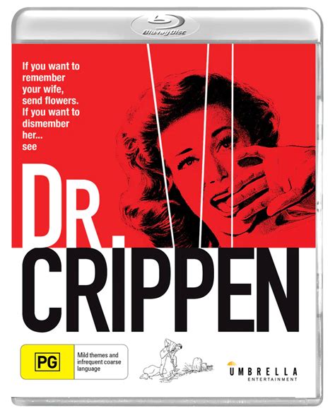 Dr Crippen 1963 Blu Ray With Slipcover Umbrella Region Free The