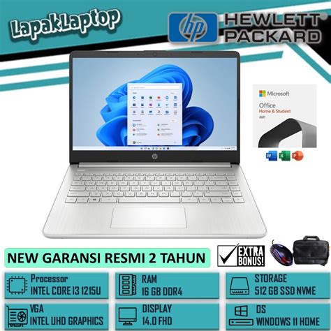 Jual Promo Laptop Murah Hp Intel Core I U Ram Gb Gb Ssd Fhd Windows Home