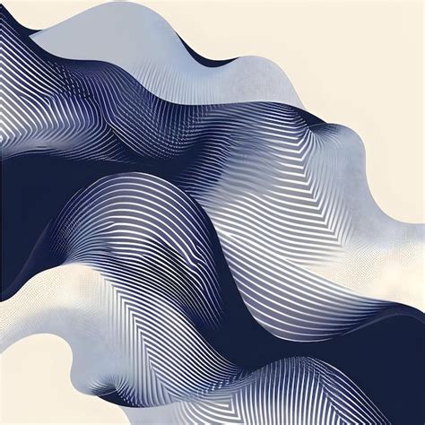 Premium Photo Modern Abstract Wave Curve Background Design With