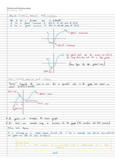 SOLUTION Calculus Extrema And Roots Studypool