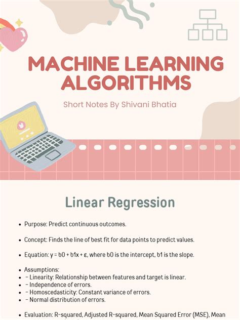 ml cheatsheet pdf regression analysis statistical classification