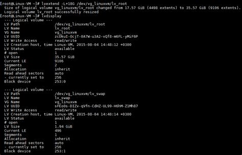 Extend Logical Volume On Centos Ittrainingday