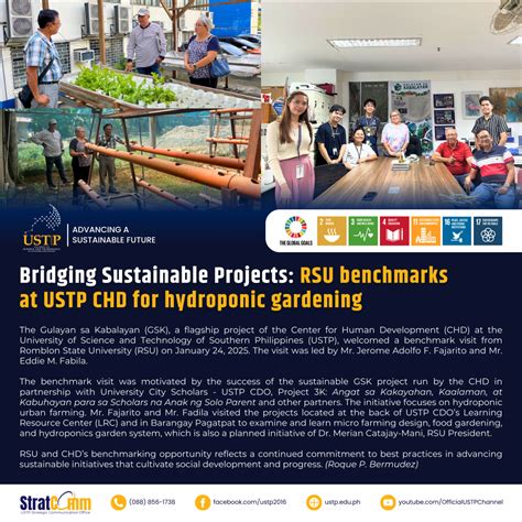 Bridging Sustainable Projects Rsu Benchmarks At Ustp Chd For