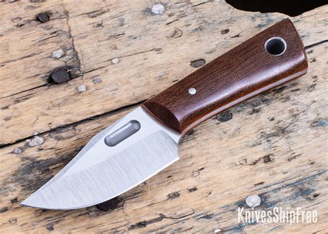 Bradshaw Blades Biddie Bowie Vintage Crosscut Micarta Orange Liners Aeb L