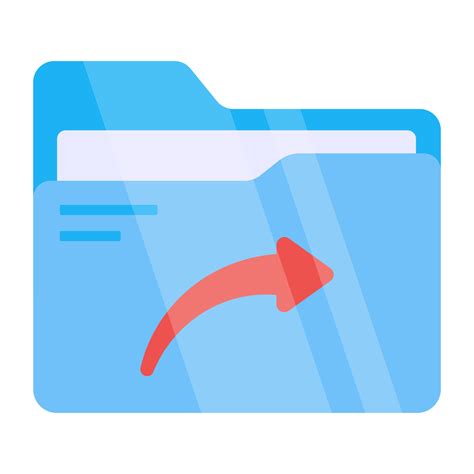 Trendy Vector Design Of Send Folder Vector Art At Vecteezy