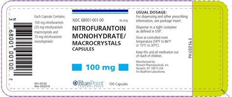 Nitrofurantoin Capsules Fda Prescribing Information Side Effects And