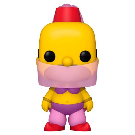 Funko Pop The Simpsons Belly Dancer Homer Sdcc 2021 1144