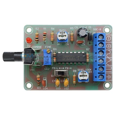 Icl8038 Monolithic Function Signal Generator Module Sine Square Triang Diymore