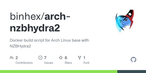 Github Binhexarch Nzbhydra2 Docker Build Script For Arch Linux Base With Nzbhydra2