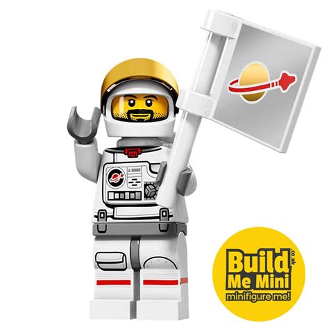 Lego Spaceman Minifigure Series 15 Build Me Mini