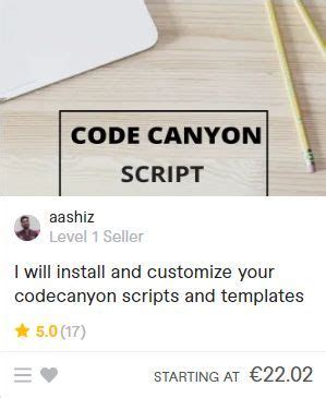 Install And Customize Codecanyon Scripts And Templates
