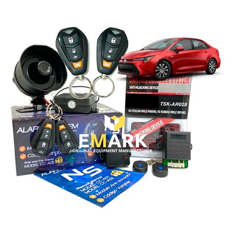 Kit Seguridad Alarma Código Variable Inmovilizador Motor Emark