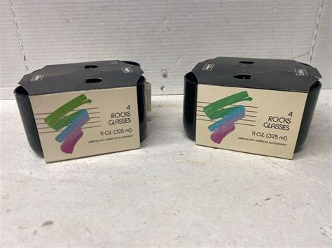 8 11 Oz Libbey Rocks Glasses Isabell Auction