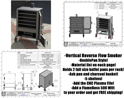 Reverse Flow Smoker Plans The R Bq Building A 120 Gallon Reverse Flow