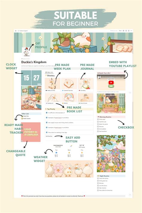 Cute Notion Template For Beginner Teacherplanner In 2024 Life