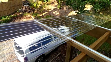 How To Build A Patio Roof With Polycarbonate Sheets