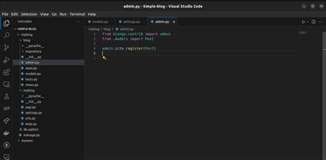 Create A Simple Blog Application Using Django Dev Community