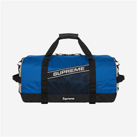 슈프림 더플백 블루 FW Supreme KREAM