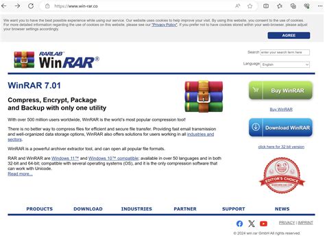 Warning Fake Winrar Websites Distributing Malware