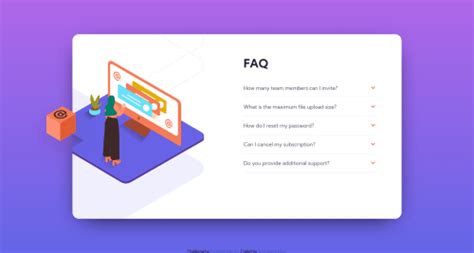 Frontend Mentor Faq Accordion Card Using Html Css Js Coding Challenge Solution