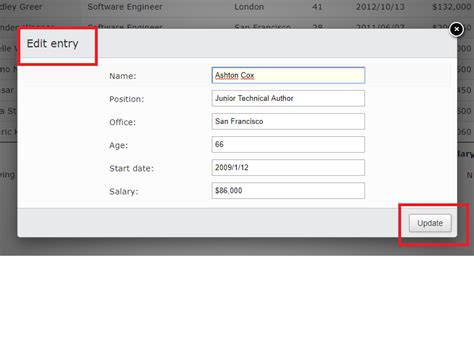 Button Edit — Datatables Forums