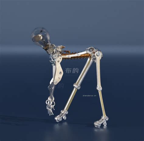 零件小人跳舞 Blender布的