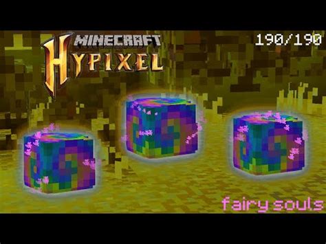 Hypixel Skyblock All Fairy Souls Locations 190 190 2020 Youtube