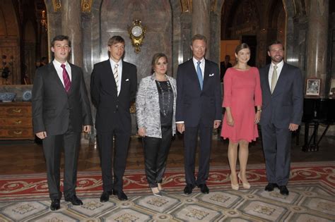 Великогерцогская семья Люксембурга на приёме в замке Берг Ru Royalty — Livejournal