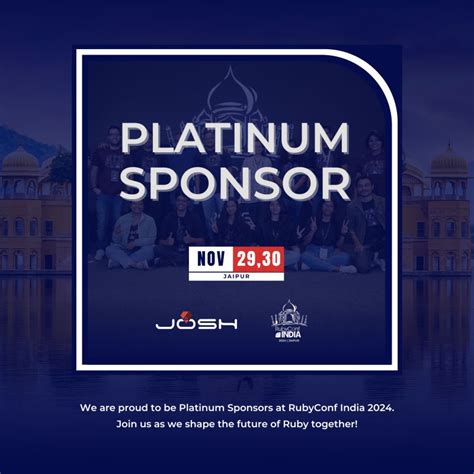 josh software inc on linkedin rubyconfindia2024 rubyconfindia ruby techcommunity