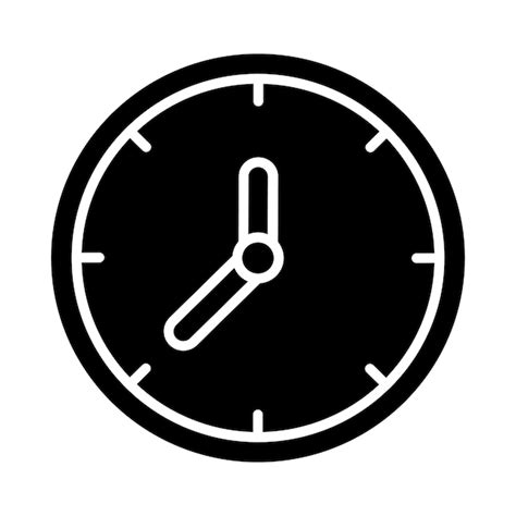 Premium Vector Clock Icon