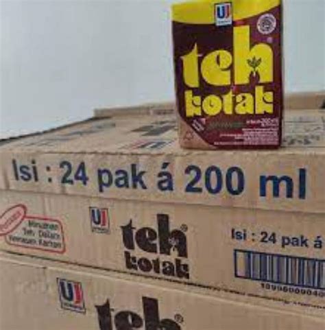 Ultra Jaya Teh Kotak 200 Ml Teh Kotak Mini 1 Dus Isi 24 Pcs