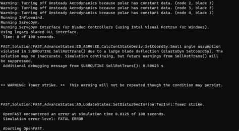 Difference Between Fast And Openfast Results Rotor Aerodynamics Nrel Forum